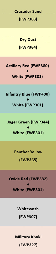Crusader Color Scheme
